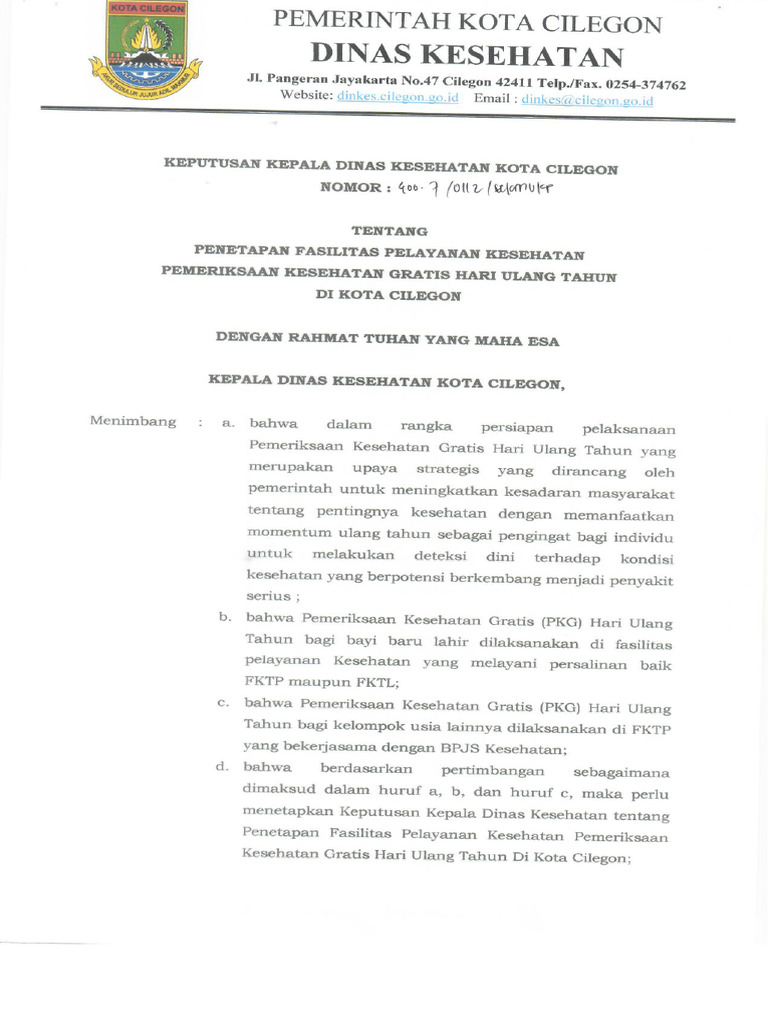 SK Penetapan PKG 2025 Done | PDF