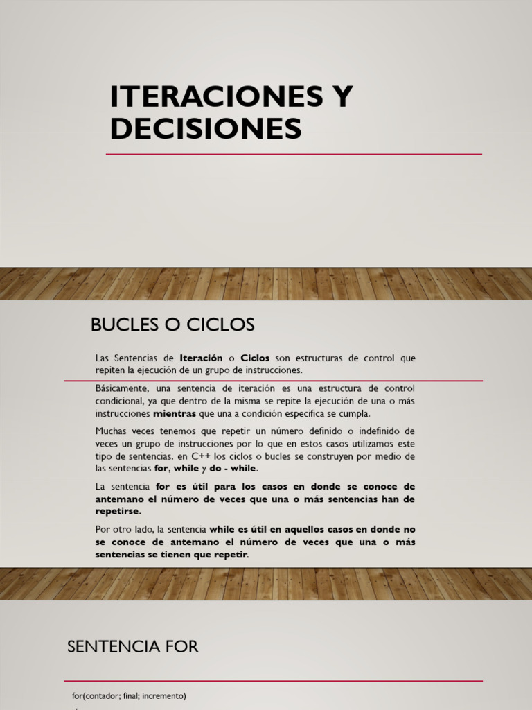 3.01 Programación IV Bloque y Estructuras For, WHILE DO WHILE - 32611967 | PDF | Ingeniería de ...