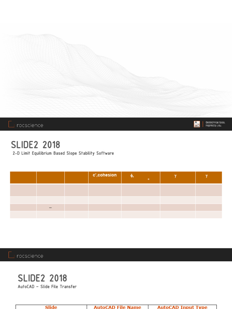 02 - Basic Slide Model and Slip Surface Search Methods - EN | PDF ...