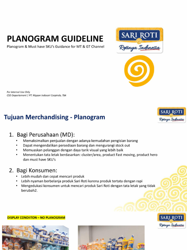 GT Planogram Guideline - 2023 | PDF
