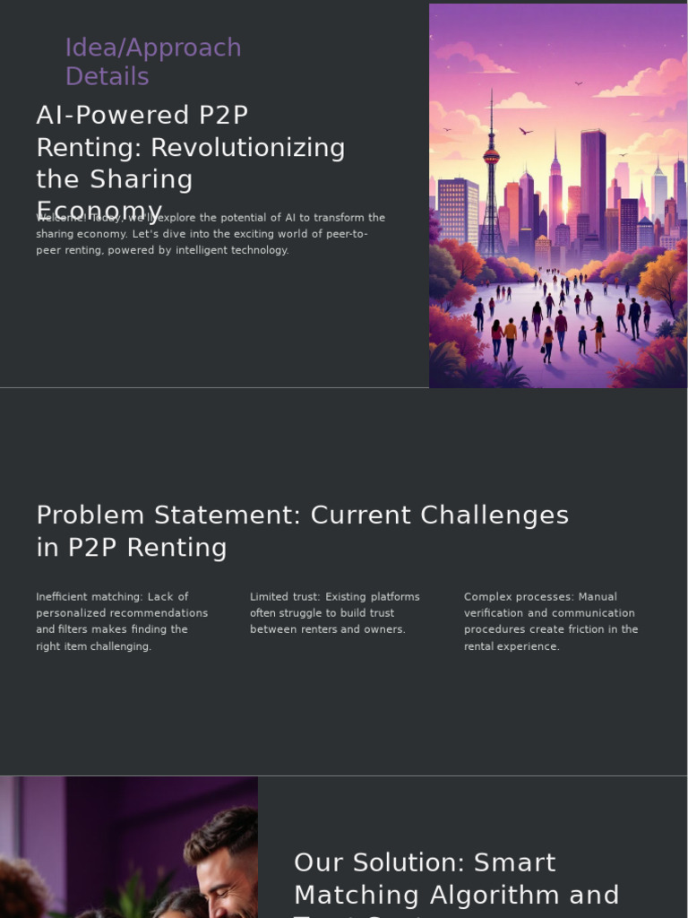 AI Powered P2P Renting Revolutionizing The Sharing Economy | PDF ...