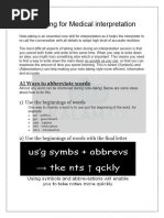 Note-taking Abbreviations List | PDF
