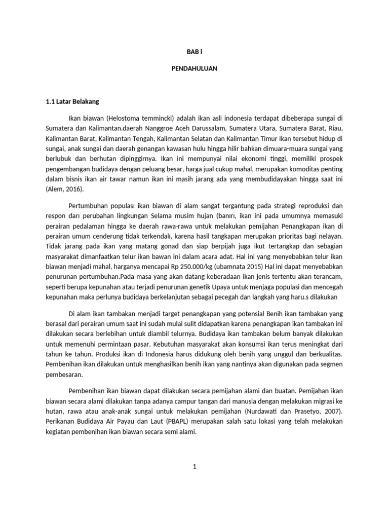 Contoh Laporan PSG | PDF