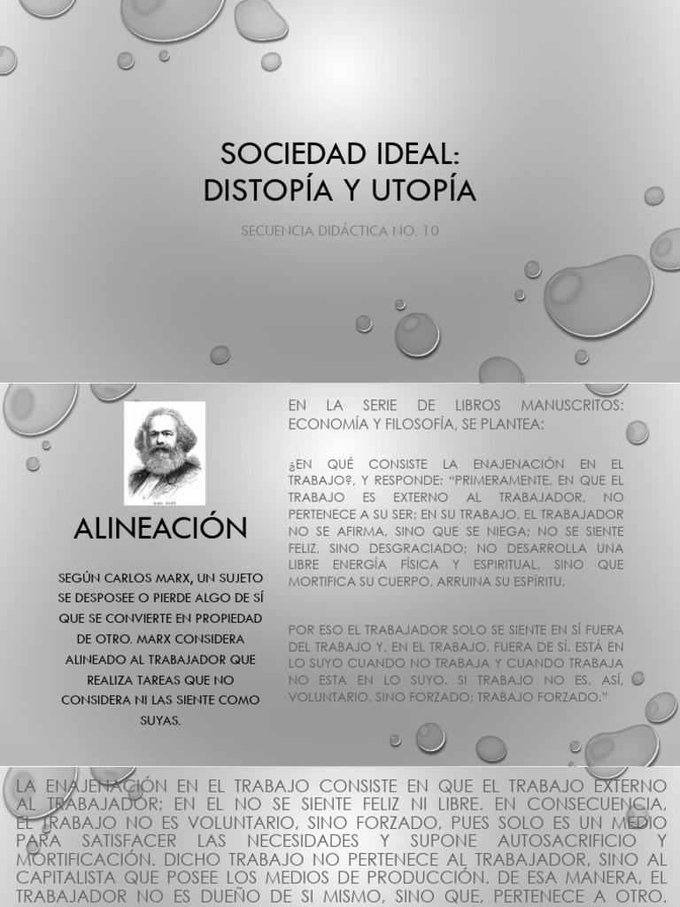 Utopía y distopía: sociedad ideal y crítica | PDF | utopía | Sociedad