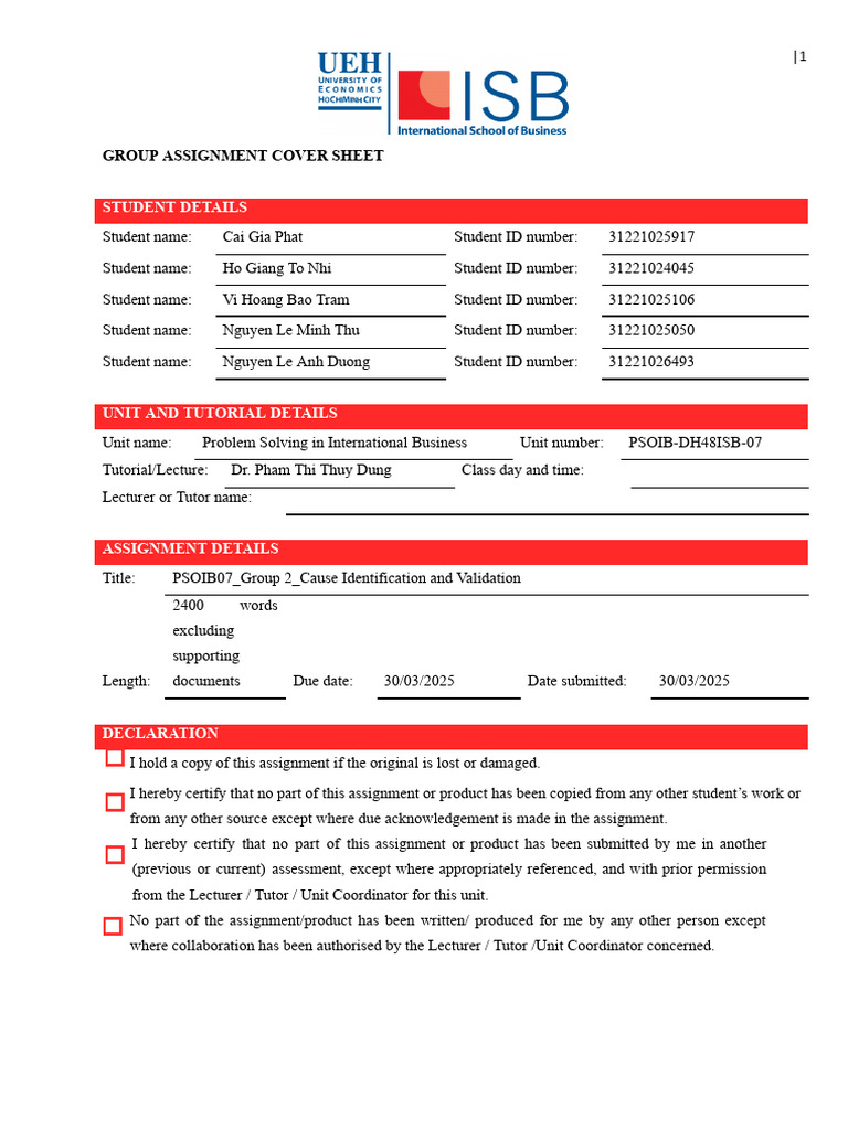 PSOIB07 Group 2 Report 3 | PDF | Marketing | Mergers And Acquisitions