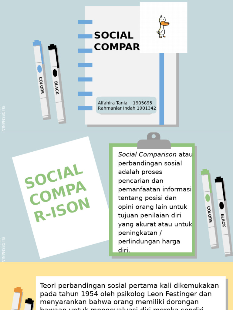 Social Comparison Theory - Alfahira & Rahmaniar - Psi 4C Rev | PDF