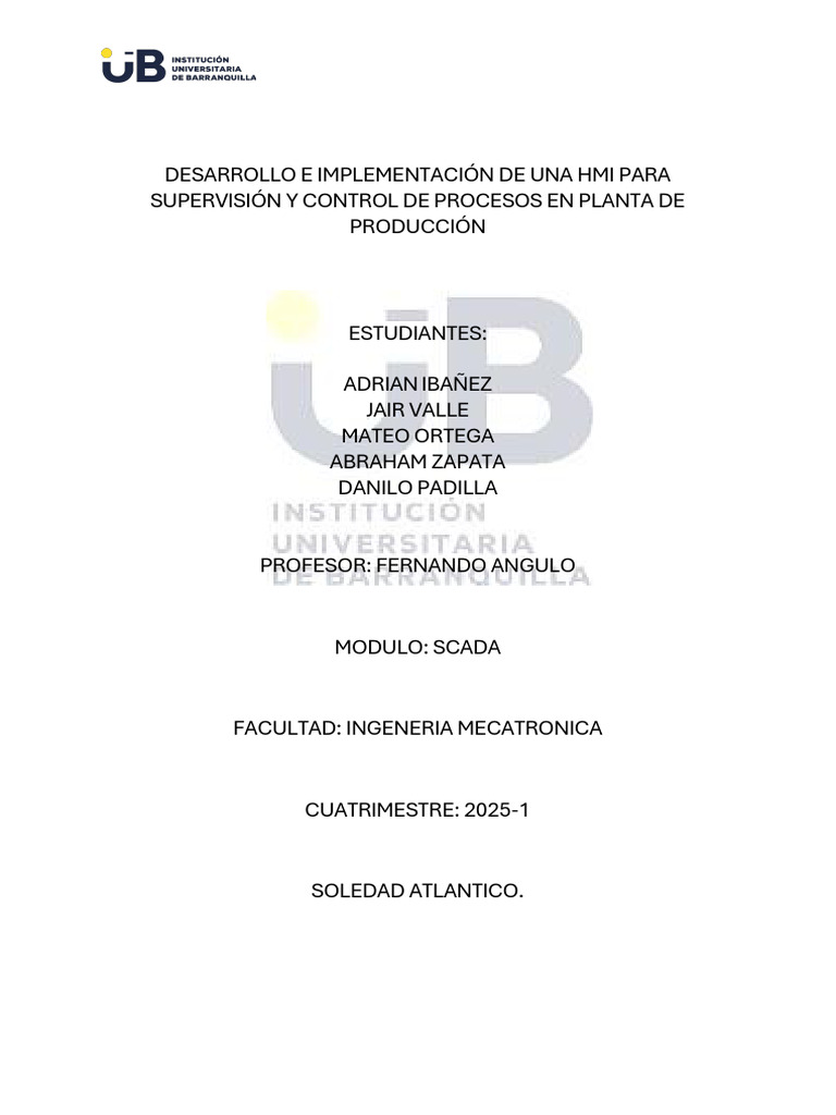 Proyecto Scada-1 | PDF | Scada | Informática