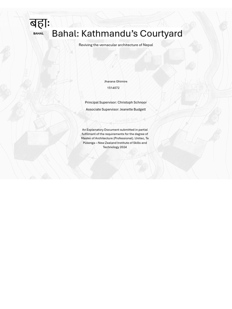 Bahal Kathmandu's Courtyard | PDF | Kathmandu | Mountains