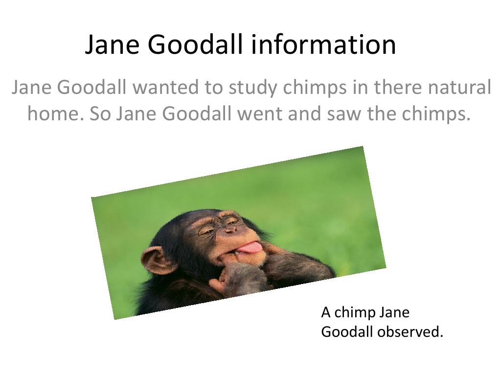 Jane Goodall 4 | PDF | Wellness | Science & Mathematics