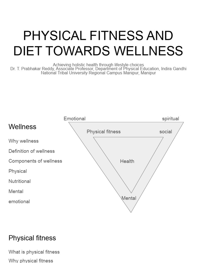 On Physical Fitness and Nutrition | PDF