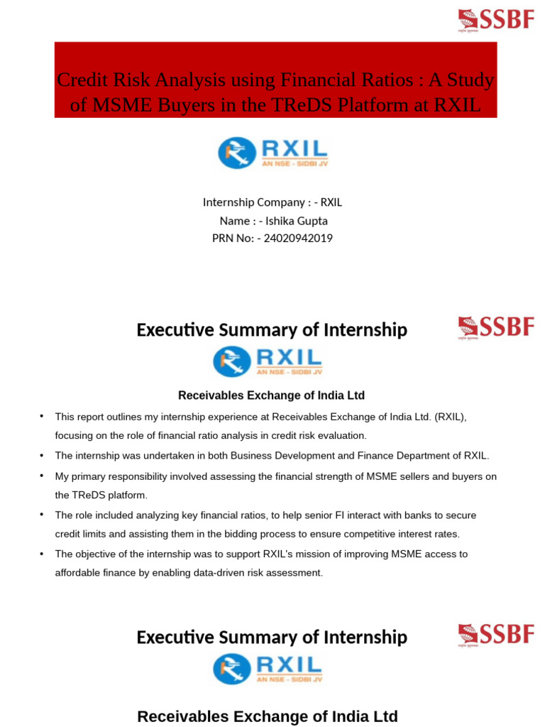 Sample Sip Presentation | PDF | Factoring (Finance) | Banks