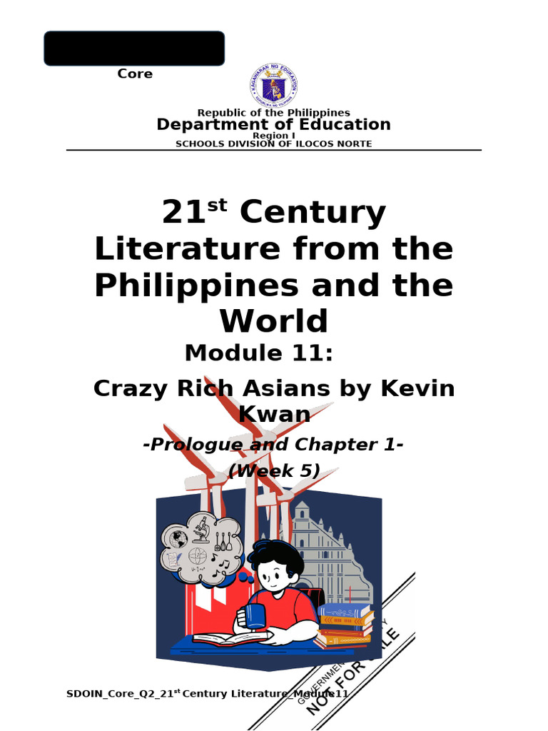 CORE 21stCenturyLiterature Q2 Mod11 W5 Crazy Rich Asians | PDF | Poetry