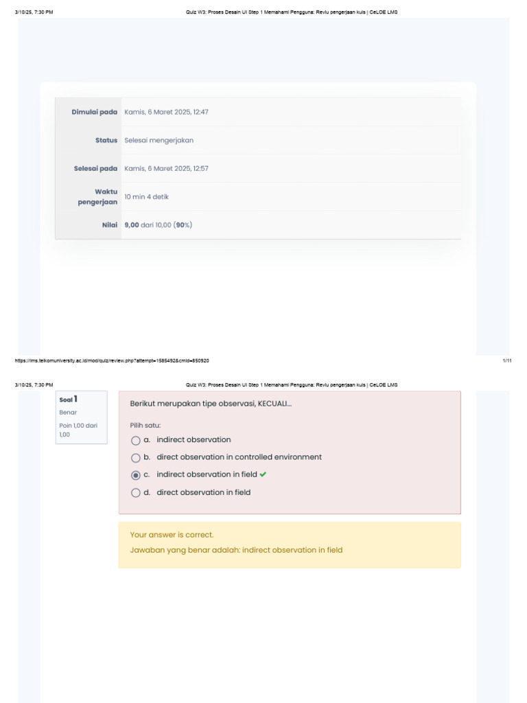 Quiz W3 - Proses Desain UI Step 1 Memahami Pengguna - Reviu Pengerjaan ...