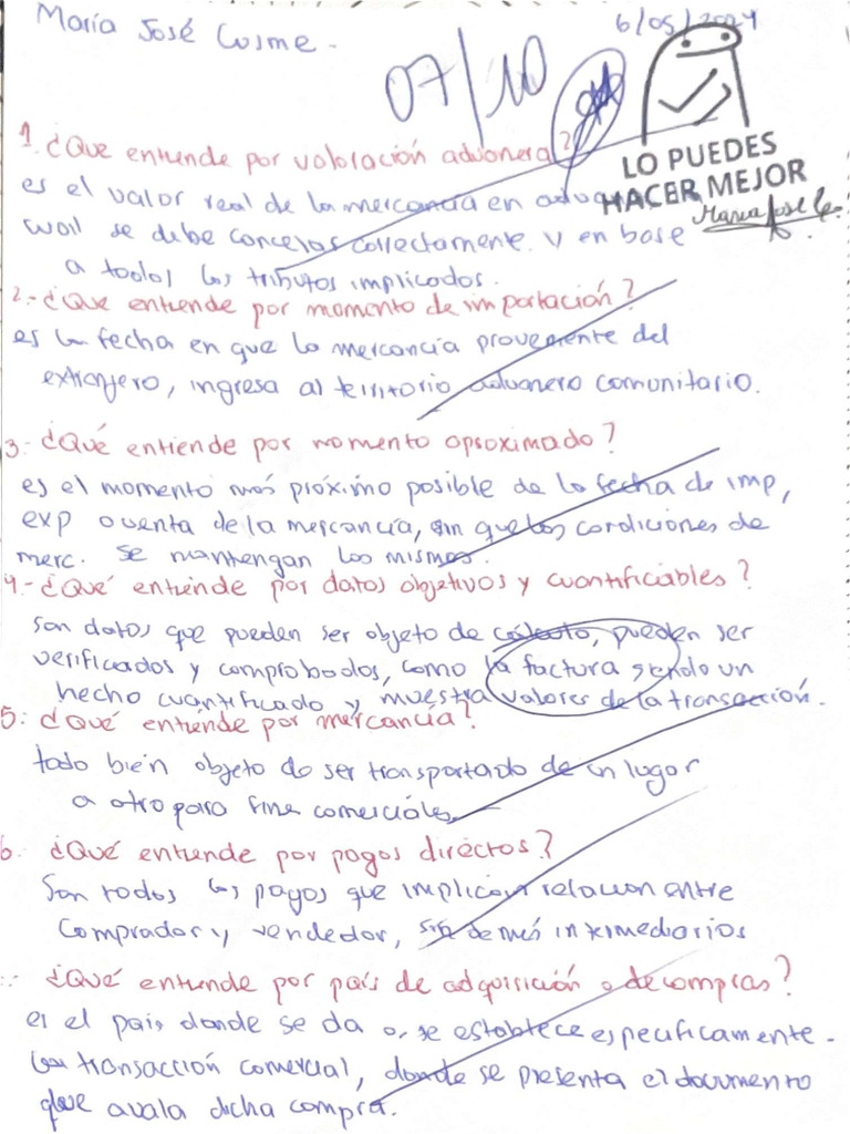 EC01 U1 Lección Escrita Mayo 06-CUSME | PDF