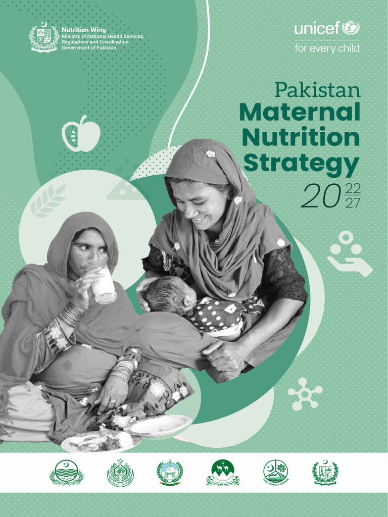 Pakistan Maternal Nutrition Strategy 2022-2027 | PDF | Human Nutrition ...