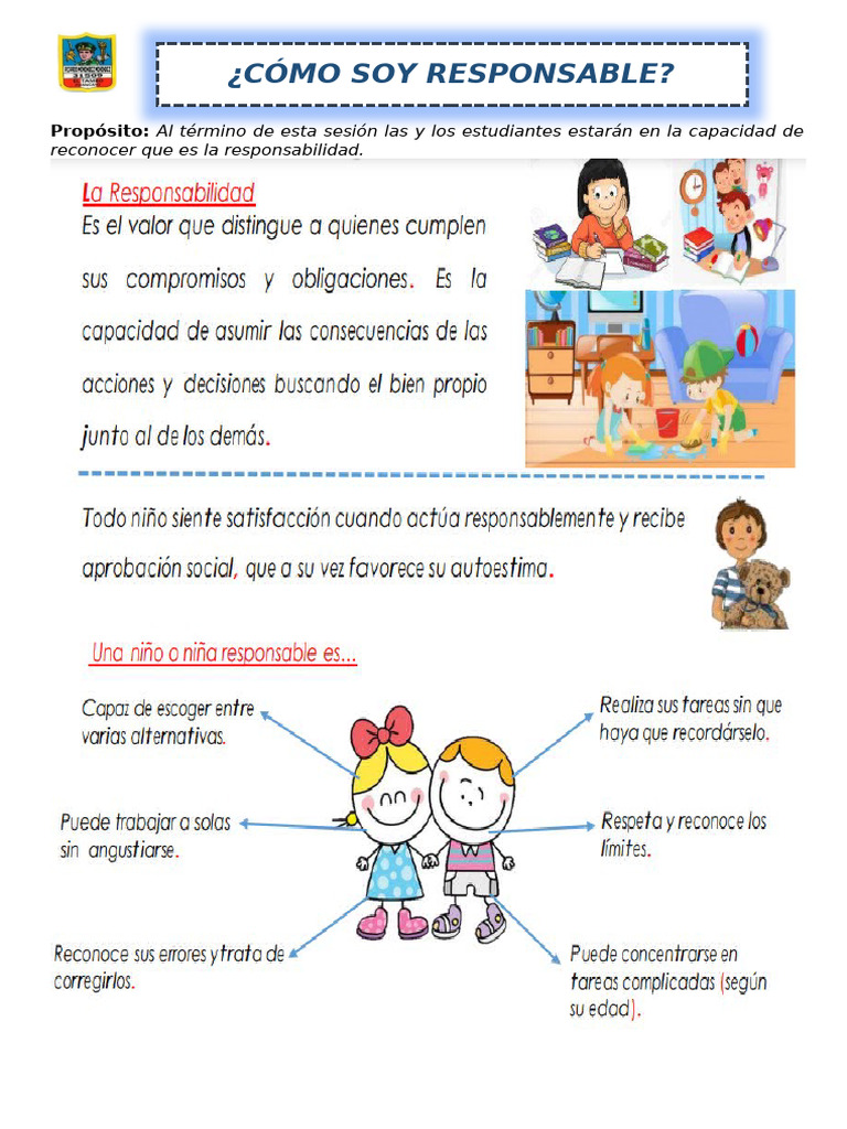 23-08 PRACT TUTORÍA Responsabilidad | PDF
