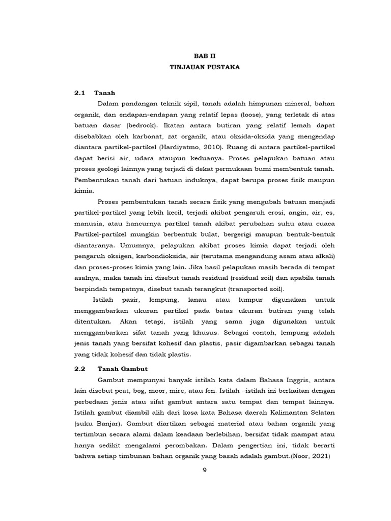 Klasifikasi dan Karakteristik Tanah Gambut | PDF
