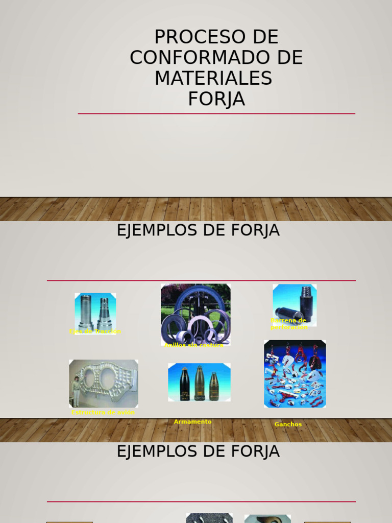 Proceso de Forja | PDF | Forjar | Extrusión