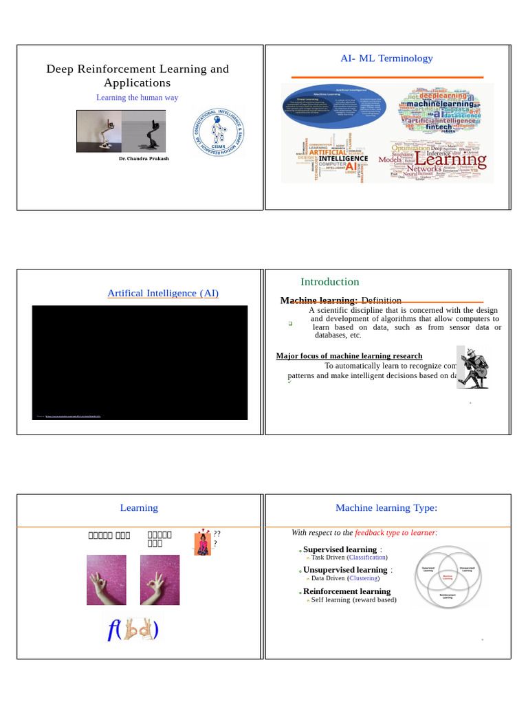 Deep Reinforcement Learning | PDF | Machine Learning | Cognitive Science