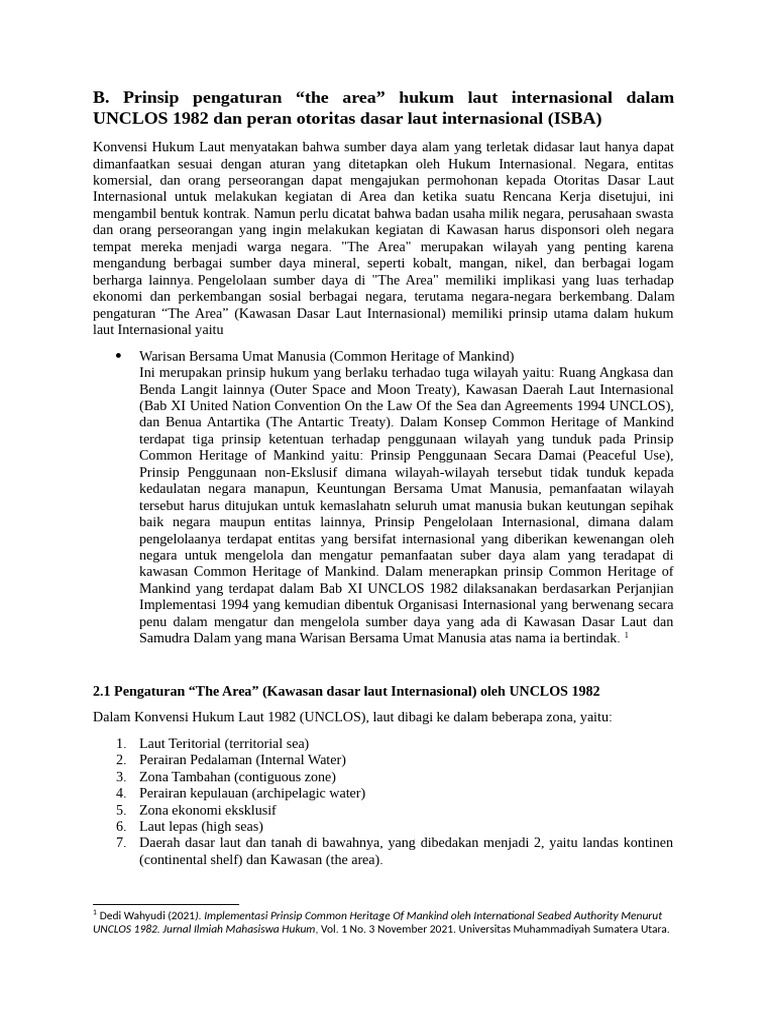 Pembahasan Annisa H. Kelautan | PDF