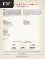 MESBG 2024 Army List Reference Guide | PDF | Military