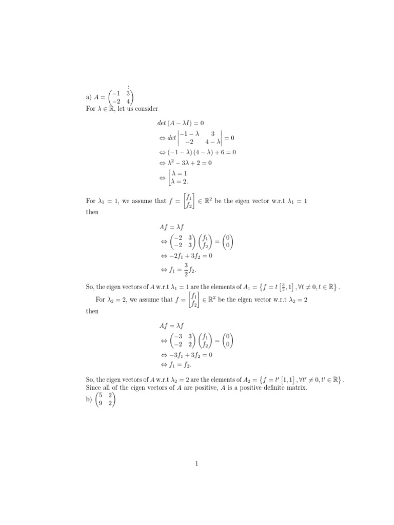 Eigen Value Eigen Vector Tran Thi To Linh 25210018 | PDF | Eigenvalues And Eigenvectors ...