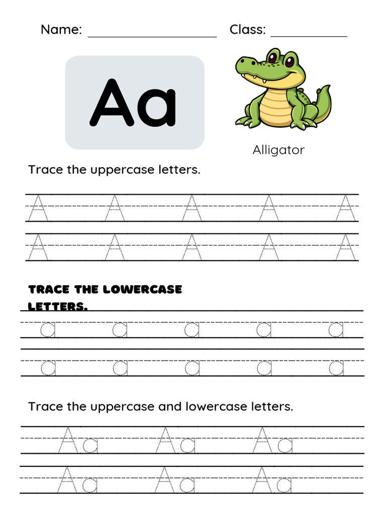 Tracing Lettere Worksheet (Reymark Lapatis) PDF | PDF