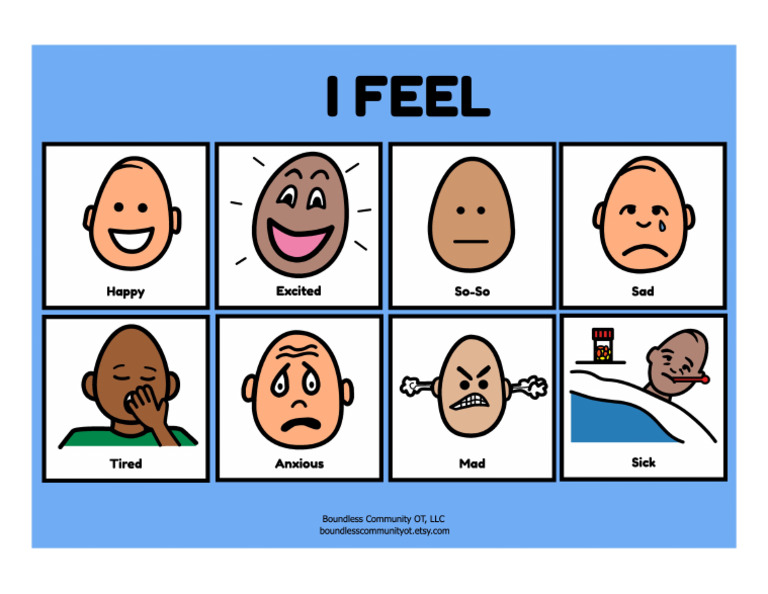 "Feelings Chart" LD | PDF