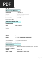 BNI 1-2-1 - Bio Sheet Format | PDF | Knowledge | Cognitive Science