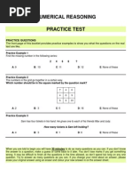 Abstract Reasoning - Practice Test 3 | PDF | Reason | Multiple Choice