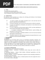 Football Club Constitution Template | PDF | Expense | Financial Statement