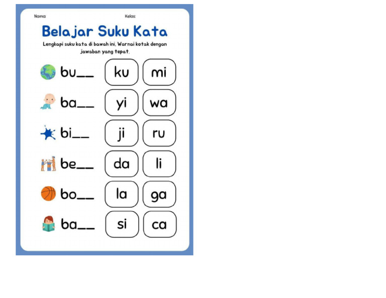 Belajar Huruf 2 | PDF