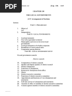 Local Governance Act 2016 (Act 936) | PDF | Emergency Management | Fine ...