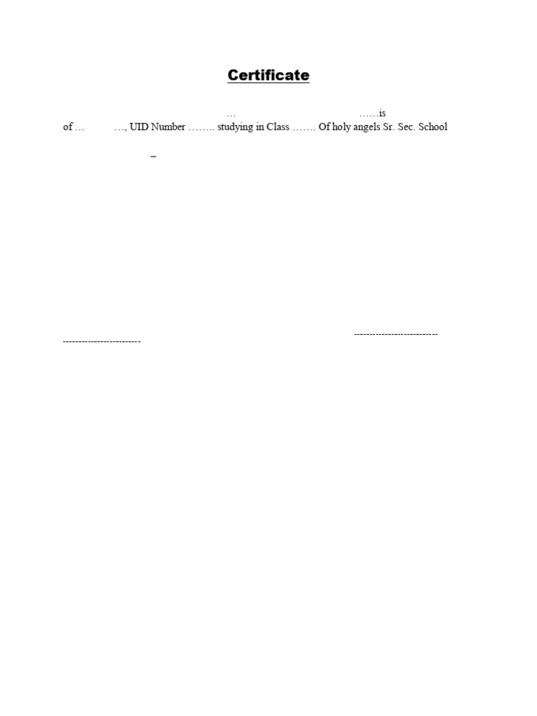 Class 9 Maths Project Certificate 2025 | PDF | Trigonometry | Shape