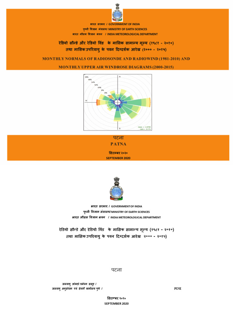 Monthly Windrose Diagrams 2000-2015 | PDF | Wound | Climatology