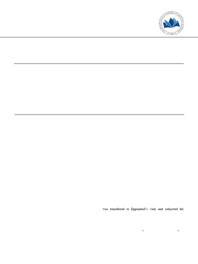 Canthium Diccocum | PDF | Thin Layer Chromatography | Gas ...