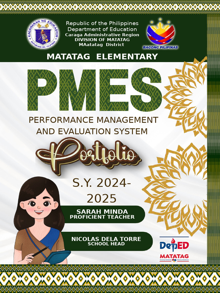 Pmes Portfolio - Green Design - t1-t3 A4 Size | PDF | Learning | Mentorship