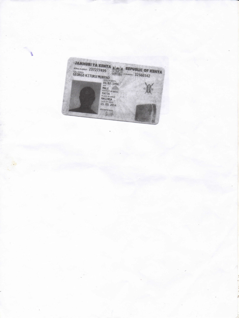 George ID | PDF