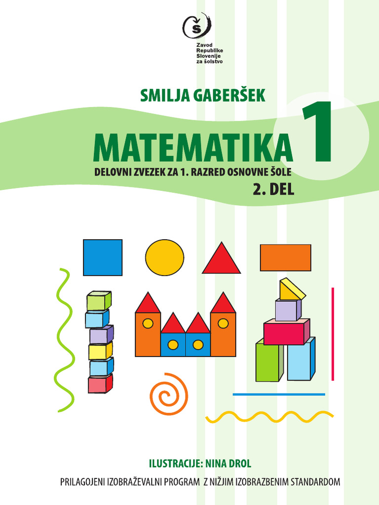 Matematika 1 Delovni Zvezek 2del | PDF
