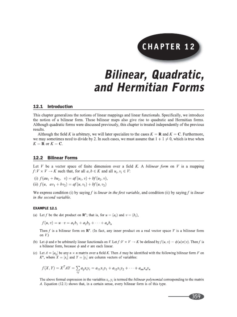 Schaum's Outline of Linear Algebra - 3pdf | PDF
