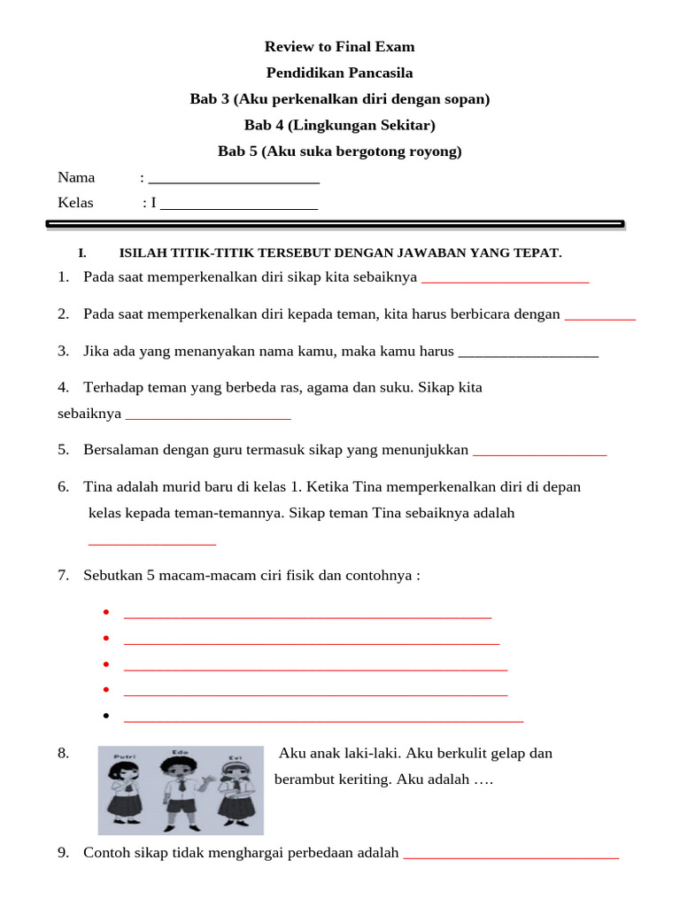 Soal Exam PP Deric Sem 2 | PDF