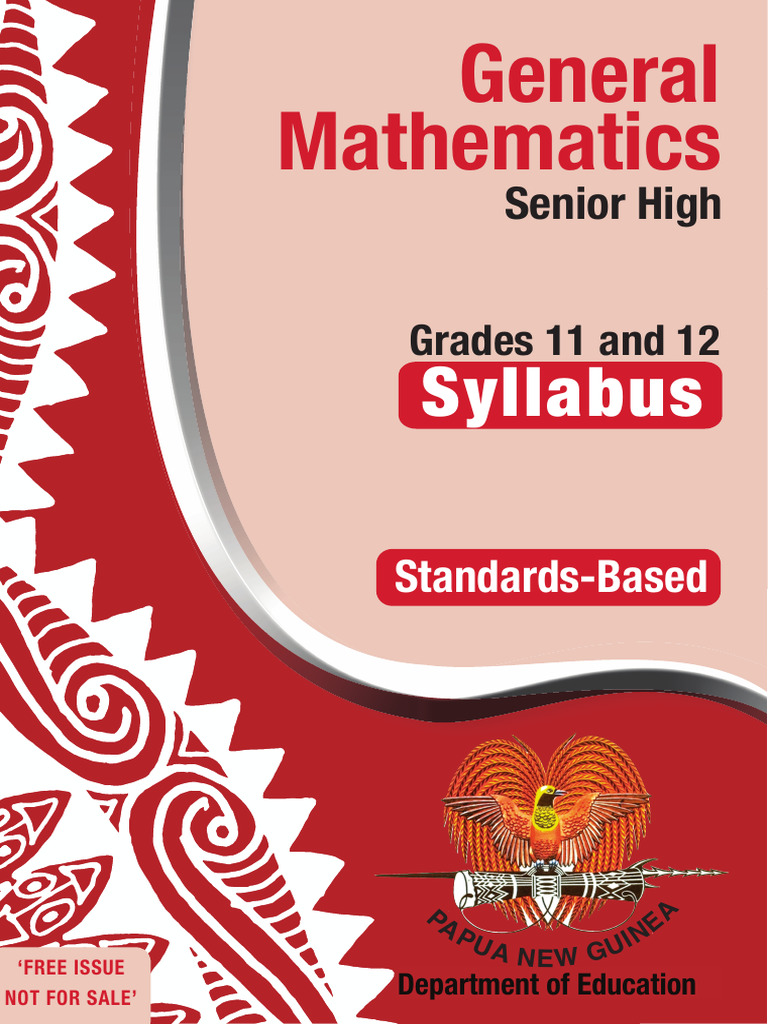 Grades 11-12 General Mathematics Syllabus | PDF | Teachers | Knowledge