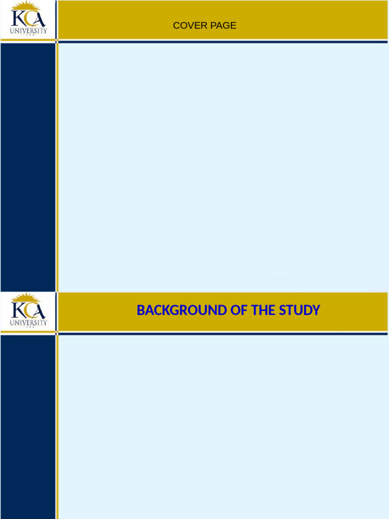 Kca Ppt Template (1) | PDF