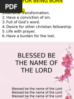 Sabbath School Program | PDF