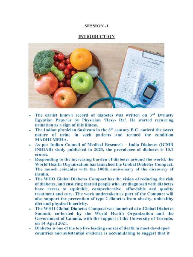 Diabetes | PDF