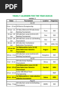 GBA Tournament Calendar 16.04.2024 | PDF