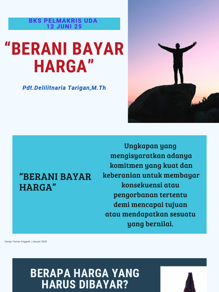 Berani Bayar Harga | PDF