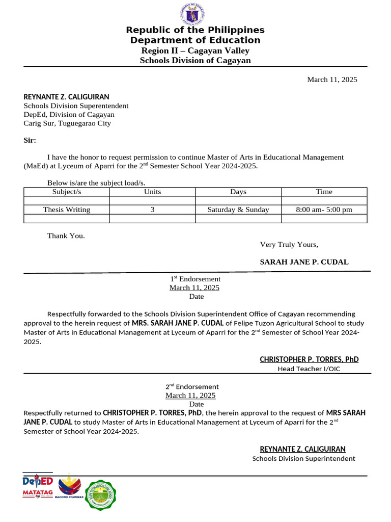 letter change status | PDF
