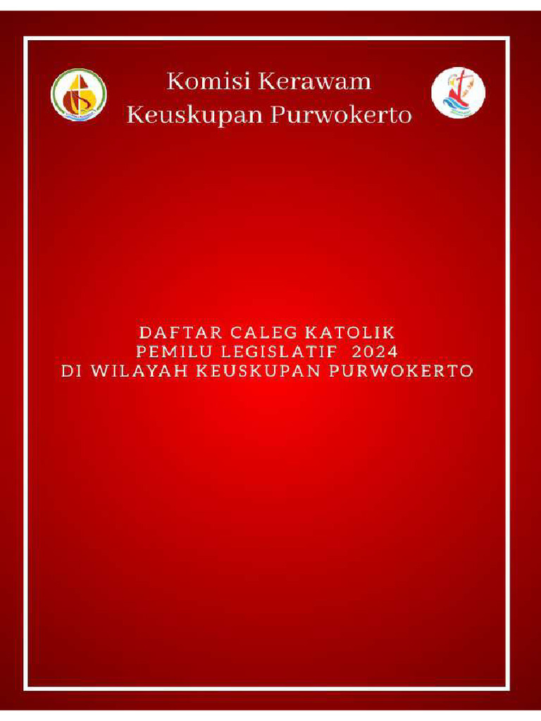 Caleg Katolik PWT 2024 | PDF
