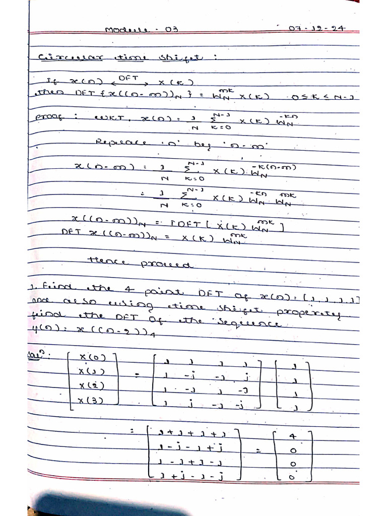 DSP Module3 Jadhavsir | PDF